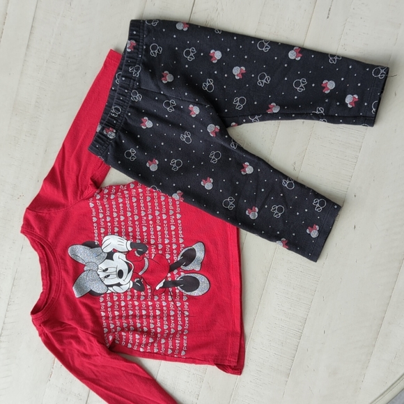 Disney | Matching Sets | Minnie Mouse Shirtpants Set | Poshmark